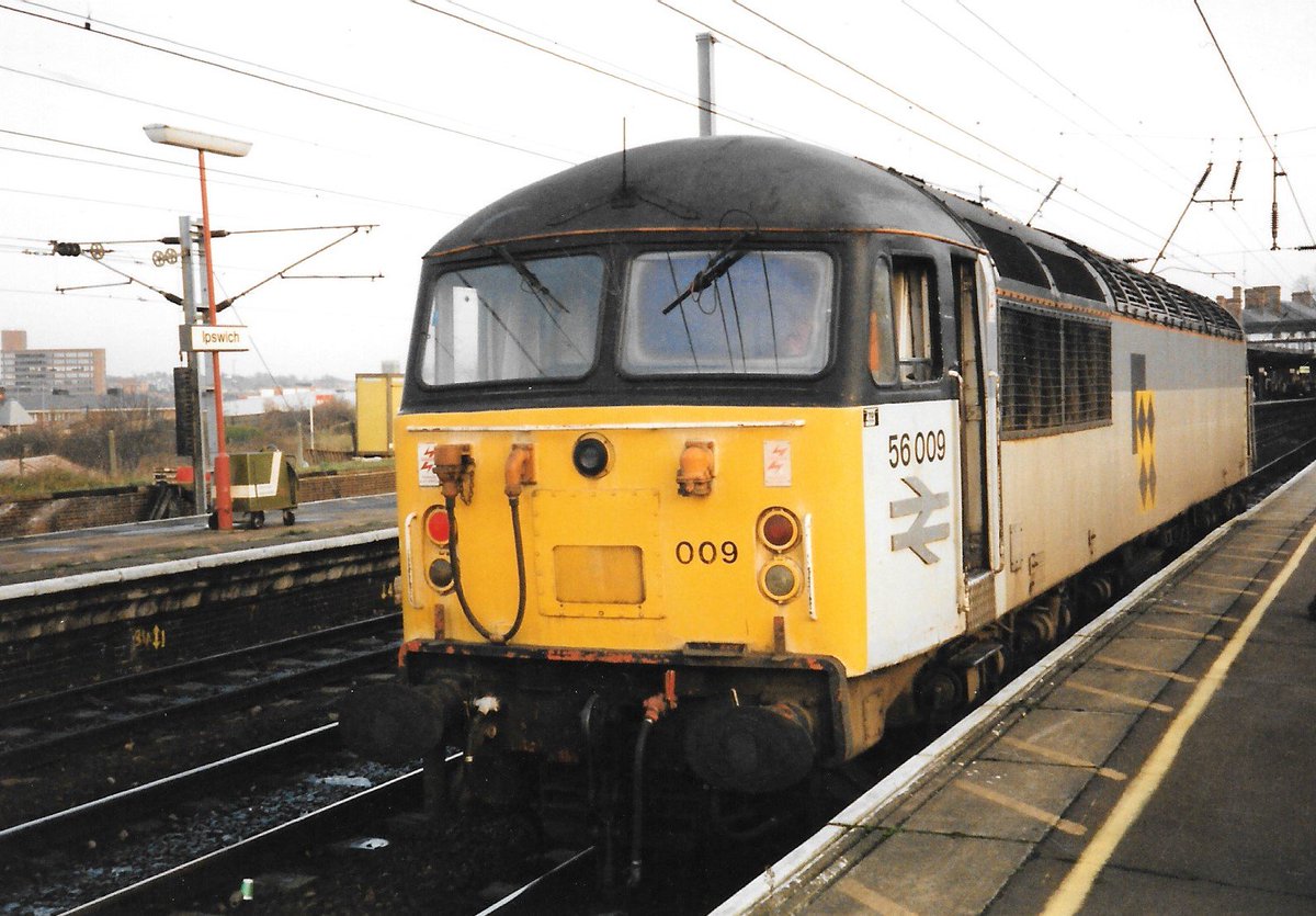 Rare beast for Ipswich at the time headed back from the yard for fuel ...