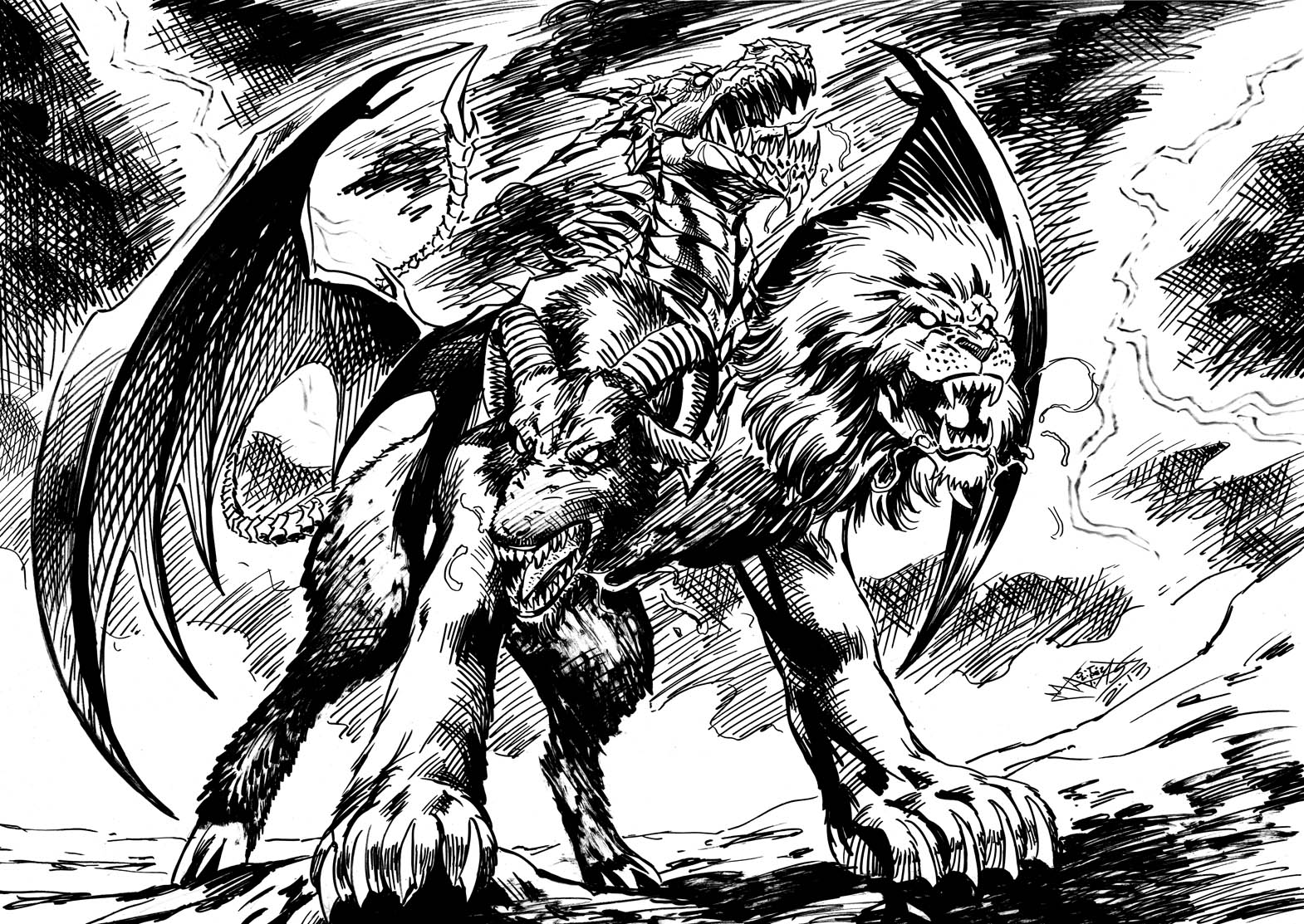 Greek Monsters Chimera