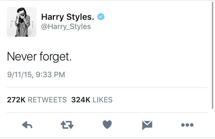 Harry Styles Tweets On Twitter