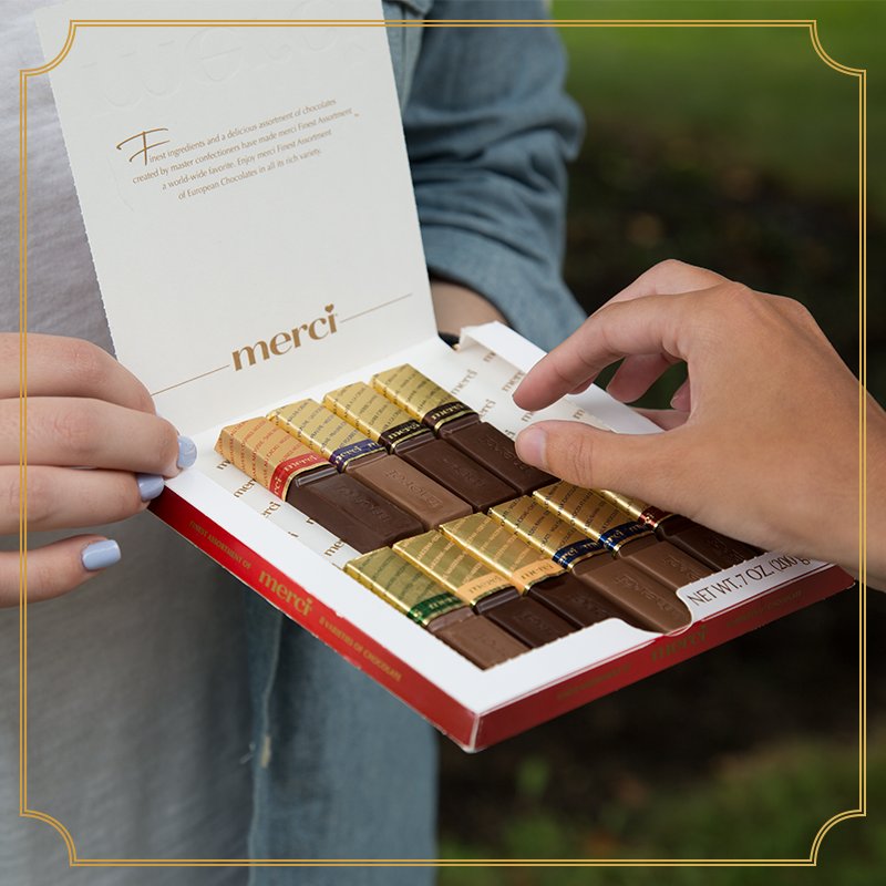 Merci Chocolate Blue