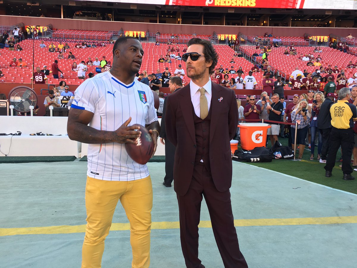 Matthew Mcconaughey Redskins