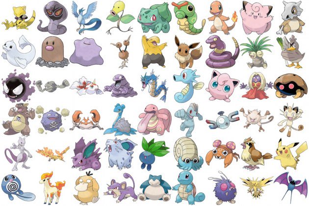 Original Pokemon Names