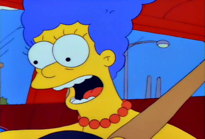 Marge Simpson Mouth Open