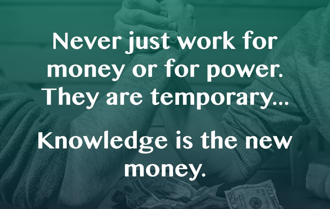 Money Is Temporary Quotes If Money Is Your Only Motivation, You Are