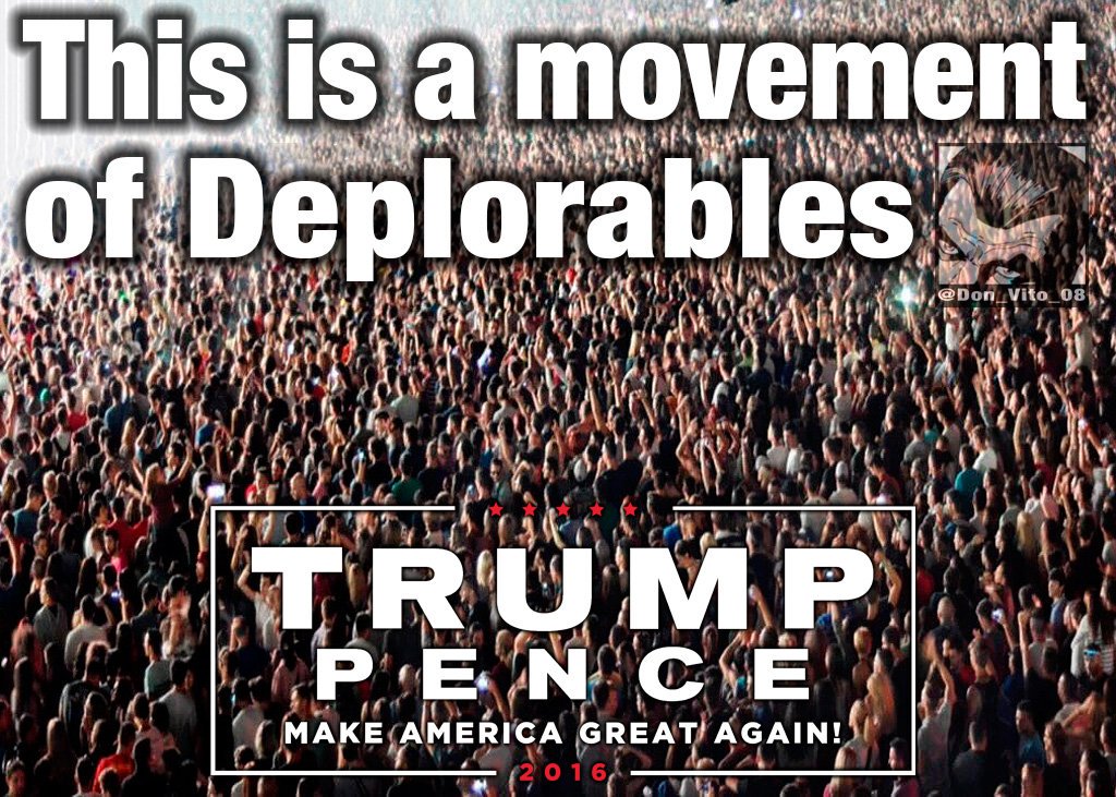 The deplorables comment was really effective - Perspectives