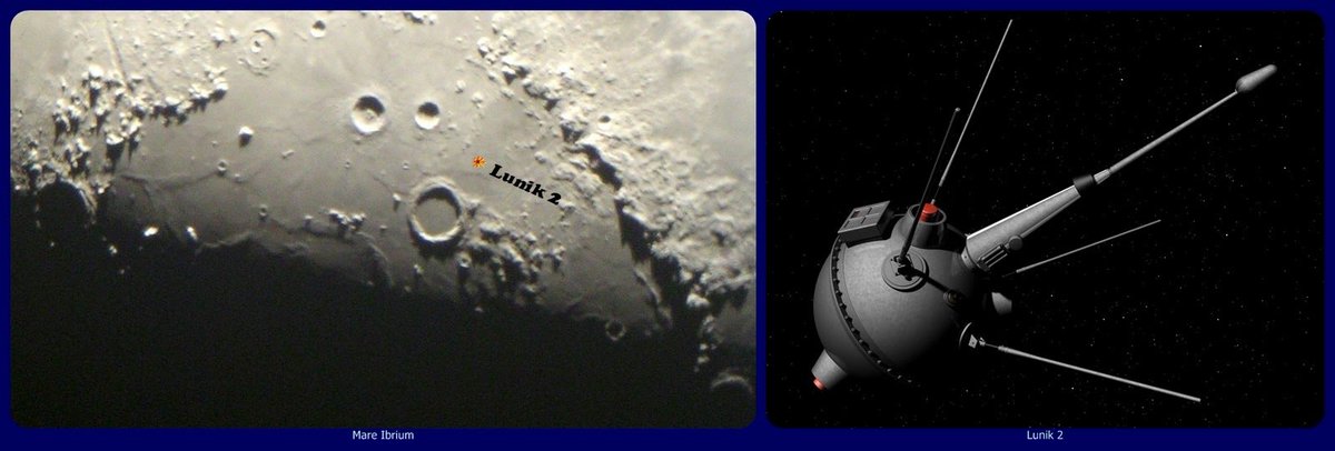 Lunik: #UnDiaComoHoy en 1959, el primer ingenio humano (la sonda Lunik ...