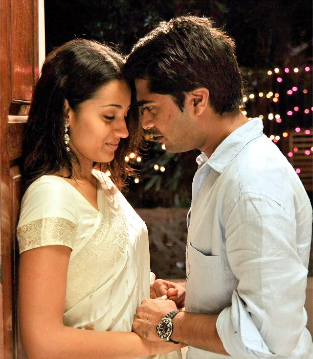 Vtv Stills Of Trisha And Simbu