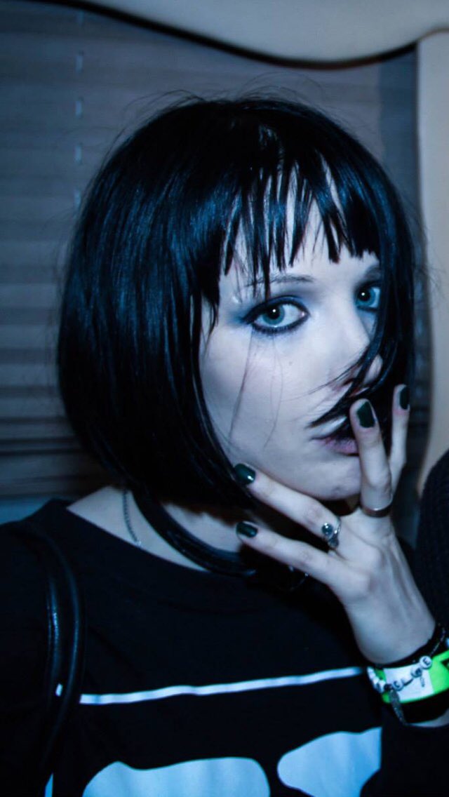Alice Glass Blue Hair