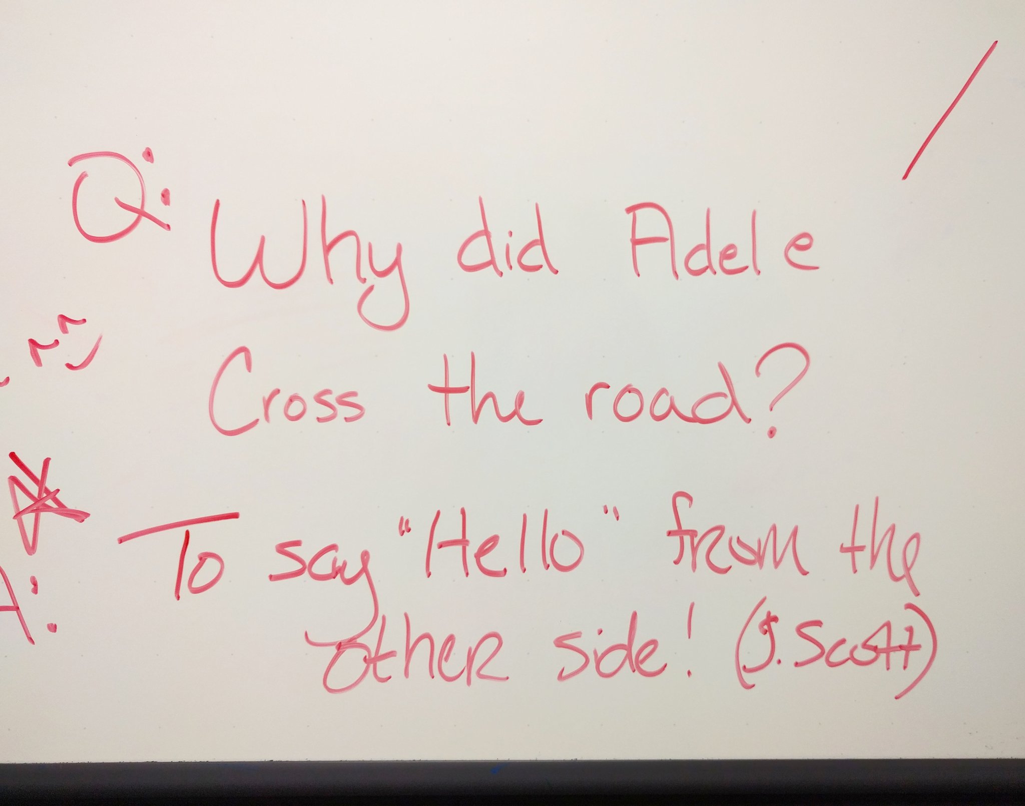 Whiteboard Humor