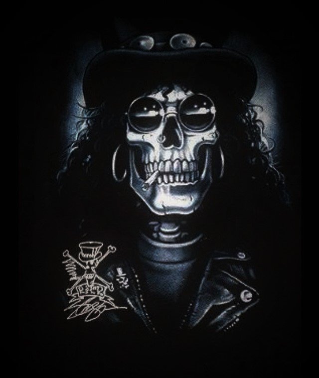 Slash Skull Wallpaper