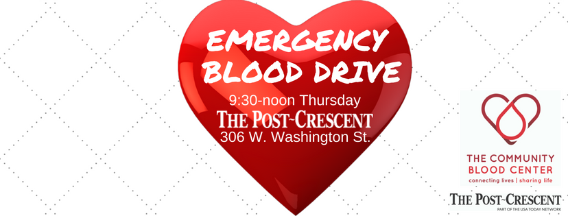 Emergency Blood Drive tomorrow! Donate from 9:30-noon at 306 W ...
