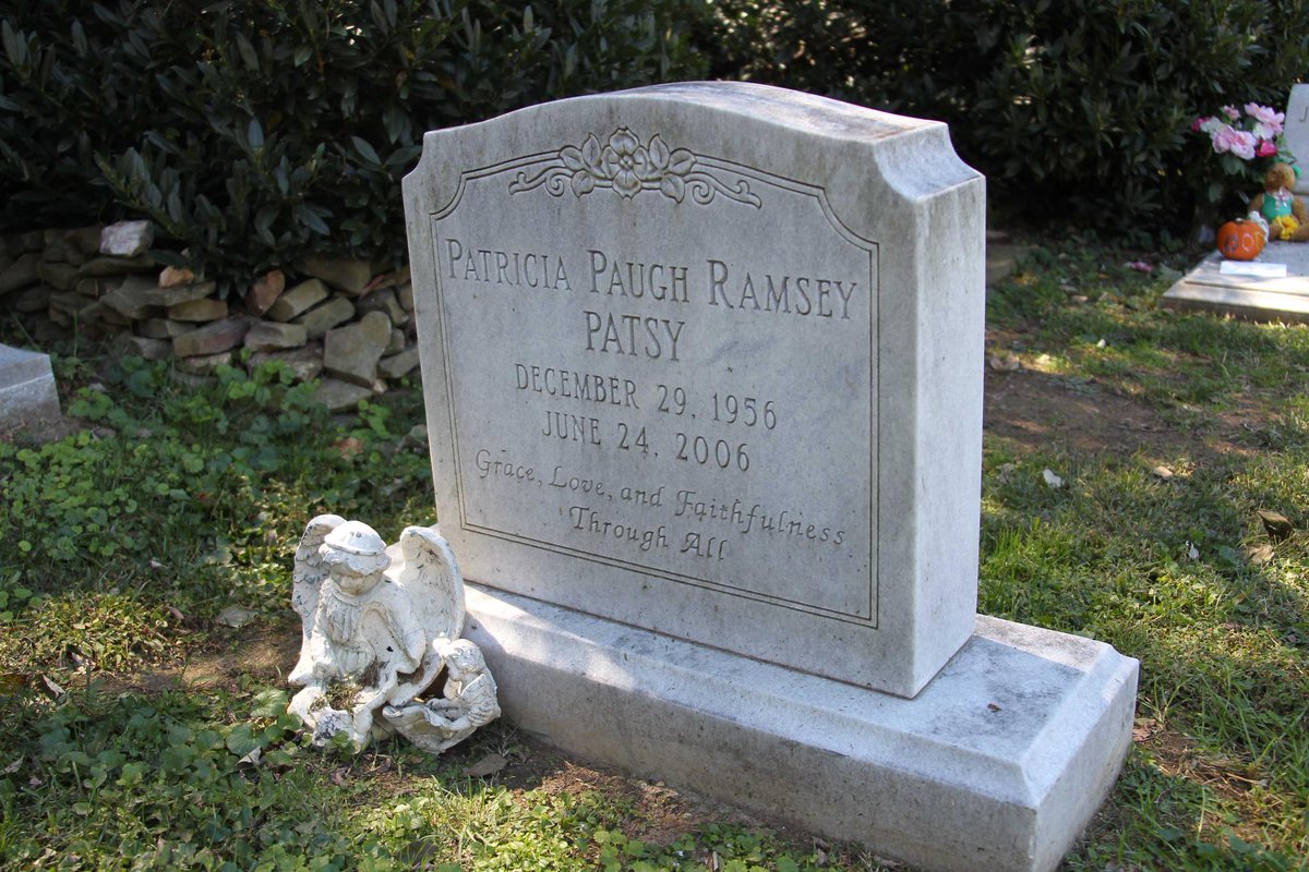 After a battle with ovarian cancer, Patsy Ramsey passed away in 2006 ...