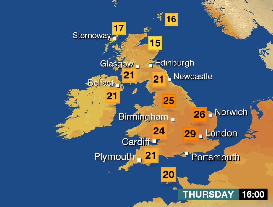 It's the last day of sizzling September heat today. We may well reach ...