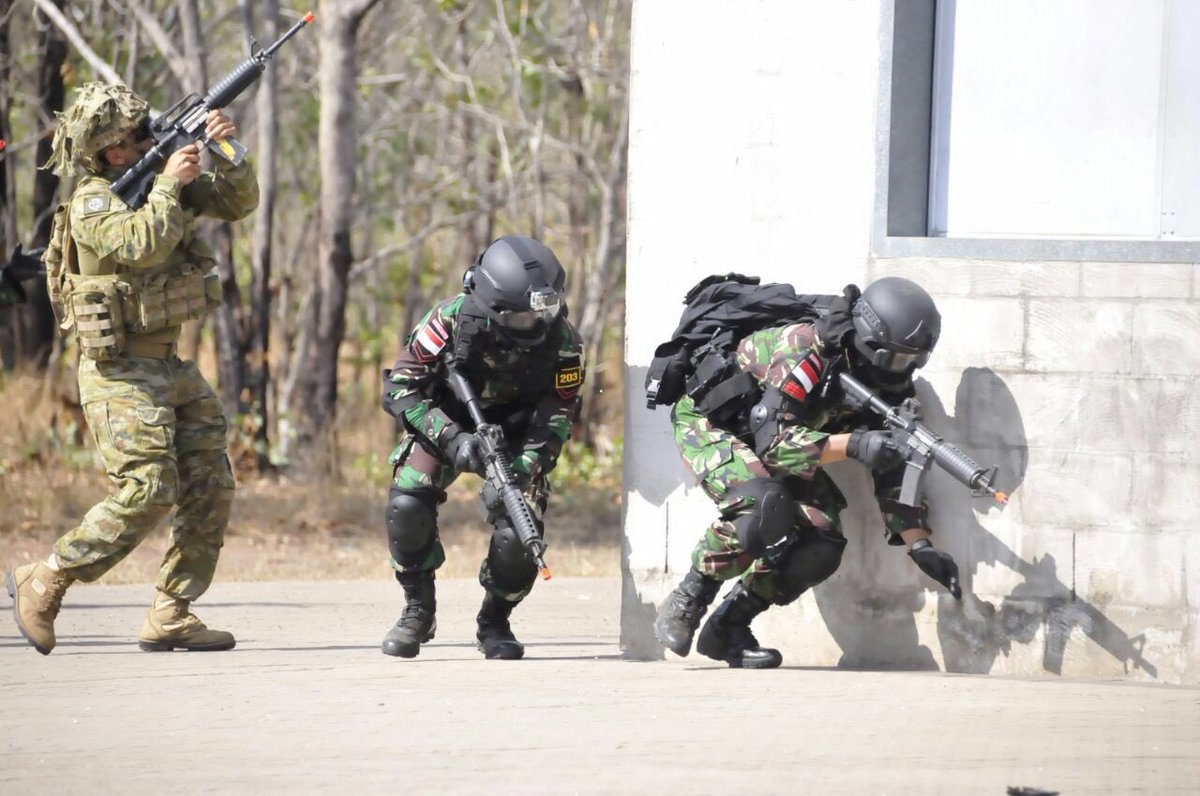 Urban assault joint training at Exercise Wirra Jaya 2016 (Australian ...