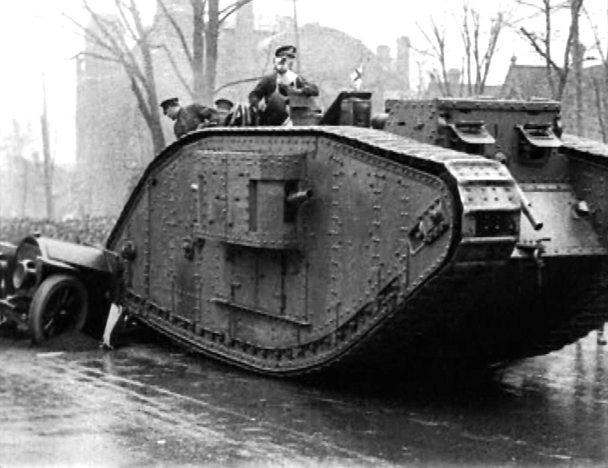 What ww1 battle saw the first mass use of british tanks, - catholicpana