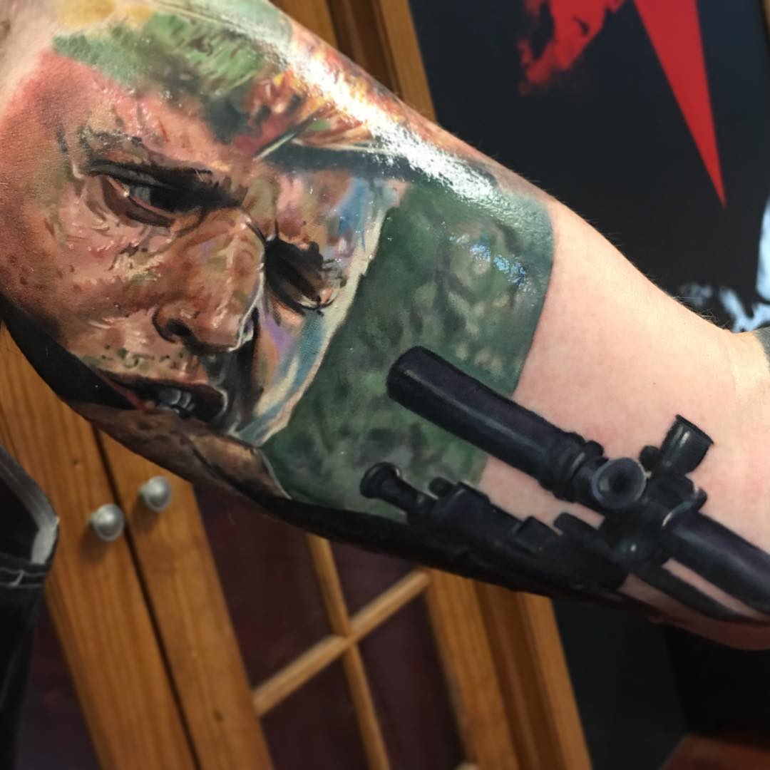 Army Sniper Tattoos
