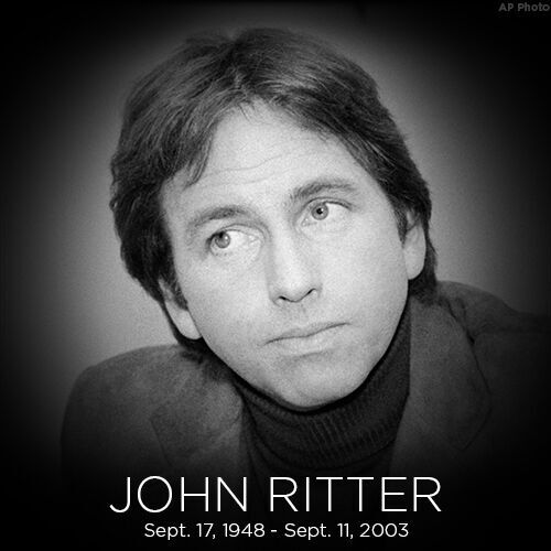 Today we remember comedian John Ritter on his birthday. He would have ...