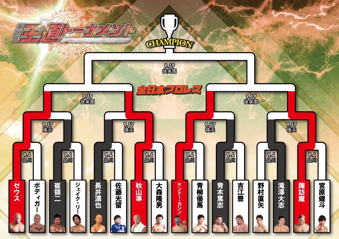 AJPW: Resultados «Royal Road Tournament 2016» - 17 y 19/09/2016 ...