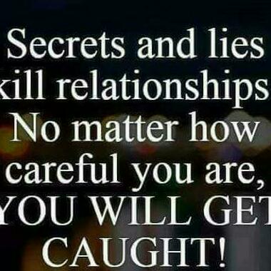 Quotes About Keeping Secrets In Relationships