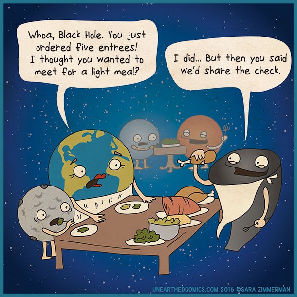 Astronomy Comic Strips