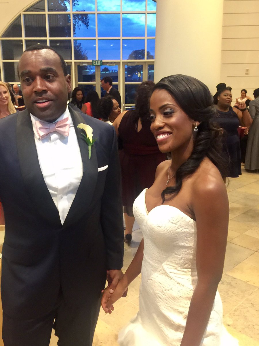 Congrats to dr. & mrs. halton peters. former @3onyourside reporter ...