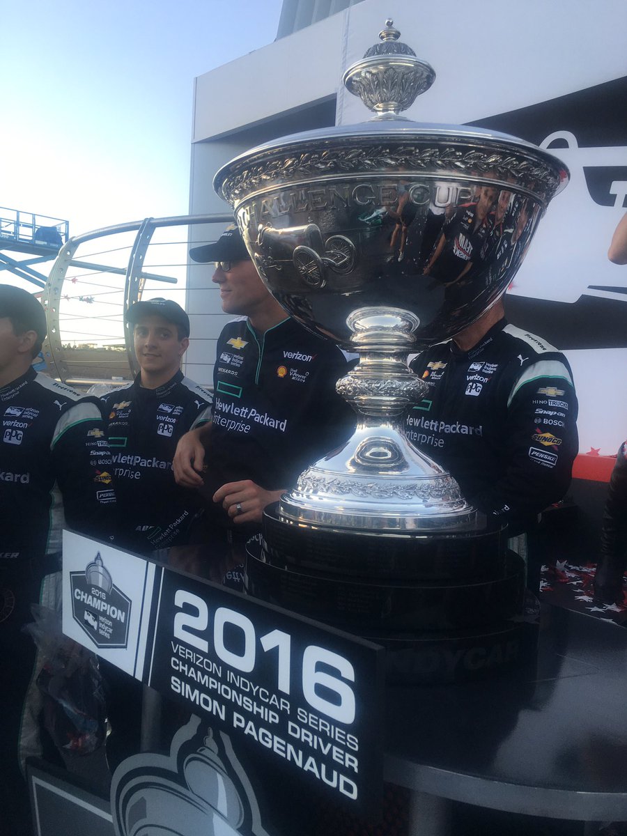 The hardware! Bringing the Astor Cup home to Team_Penske! ?IndyCar ...