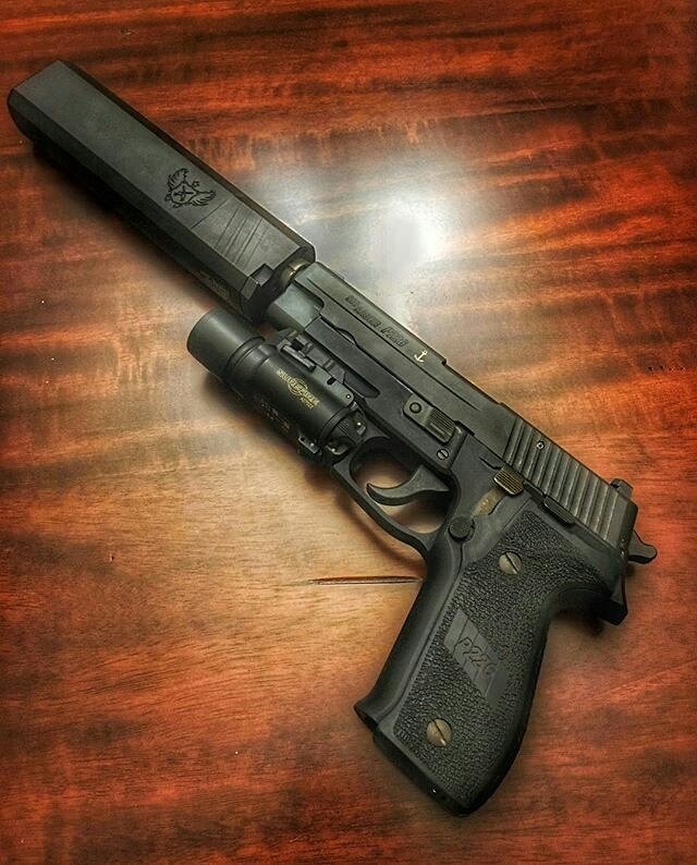 Sig Sauer P226 Mk25 Suppressor