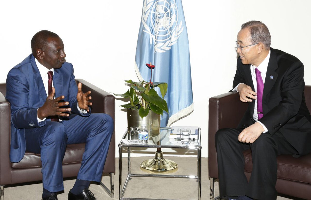 Tomilola Thomas Blog: President of Kenya representative William Samoei ...