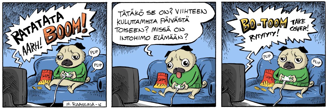 「Suomeksi/ In Finnish 」Marko (Nerd and Jock comics)の漫画