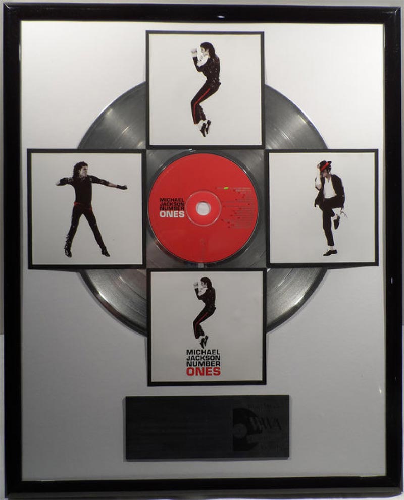 Michael Jackson Number Ones Album Cover