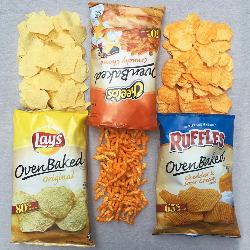 Baked Potato Chips Ruffles