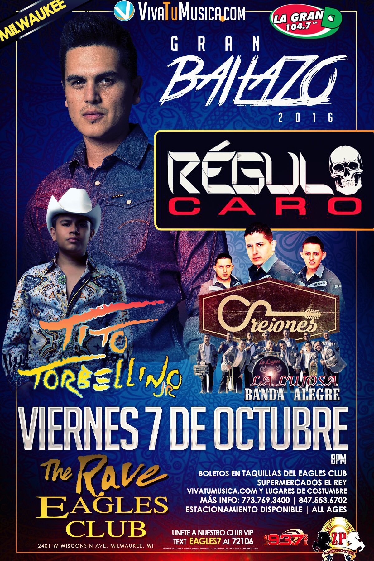 Regulo Caro Logo Tercia De Ases: Regulo Caro · Ulises Chaidez