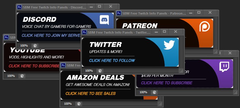 Twitch info panel - nicehon