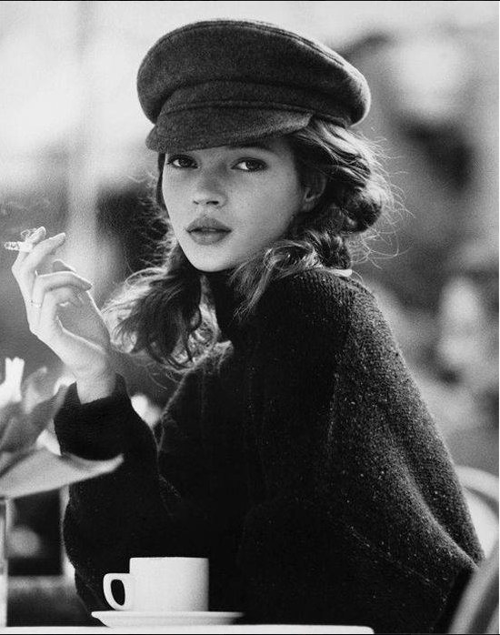Kate Moss's early modelling days. | NotableHistory | Scoopnest