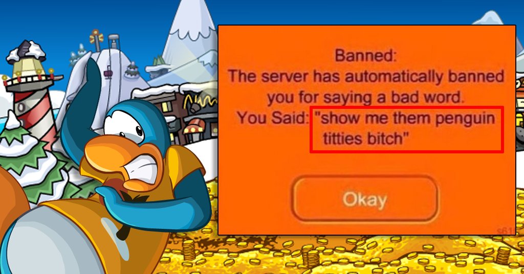 Funny Club Penguin Ban Comics