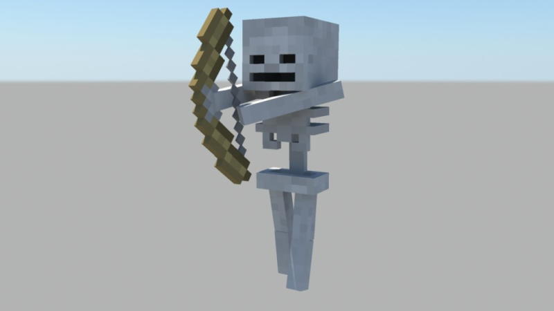 Minecraft Papercraft Bow And Arrow