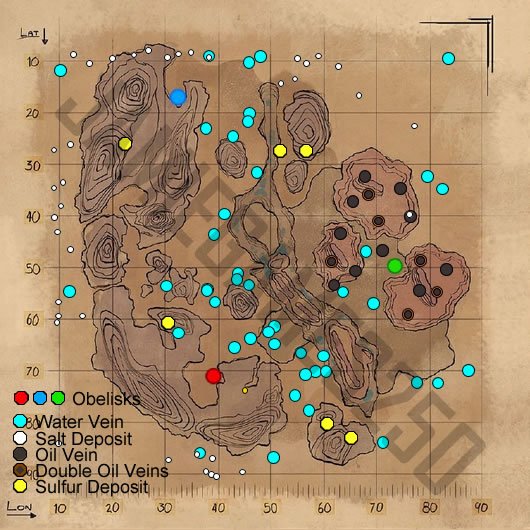 Ark scorched earth map Ark scorched earth map