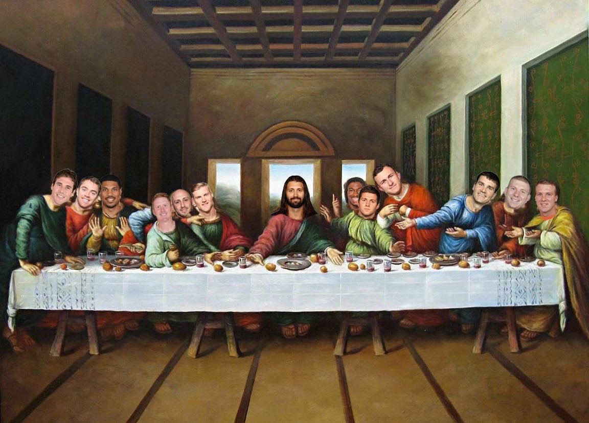 With "Clipboard Jesus" Charlie Whitehurst signing w/the Browns, it was ...