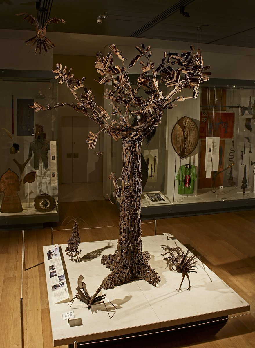 Made of cut up weapons, this ‘Tree of Life’ celebrates the courage of ...