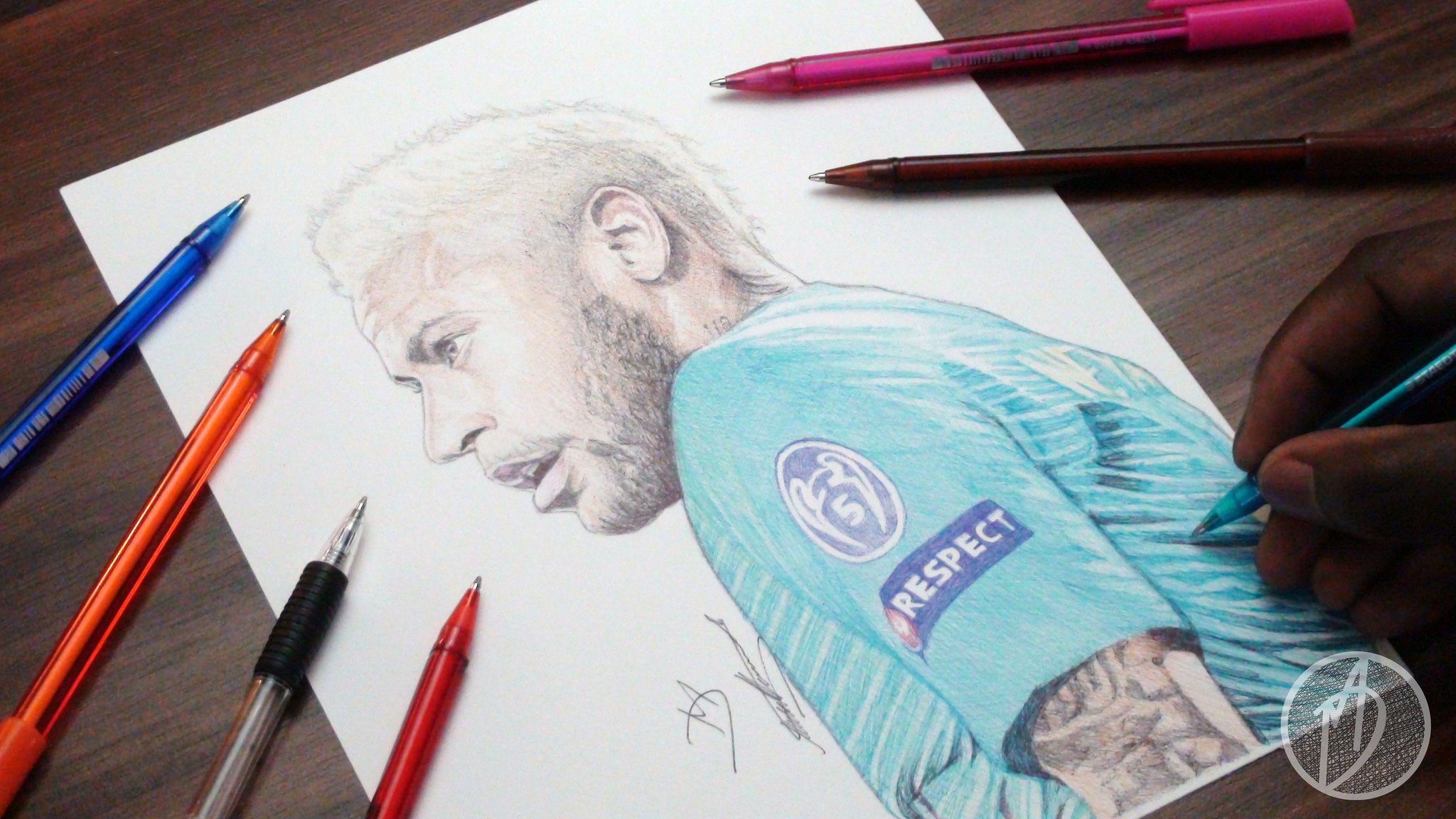 How To Draw Neymar