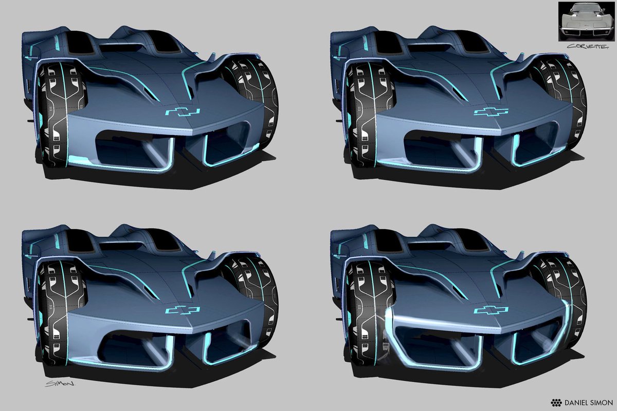 Tron Corvette