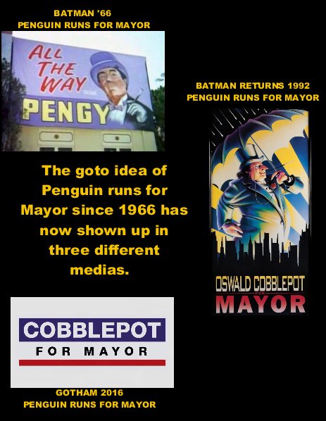 Oswald Cobblepot For Mayor