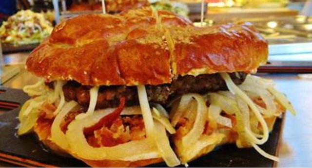New for Texas Rangers postseason: The Atomic Burger, a 2 pound ...