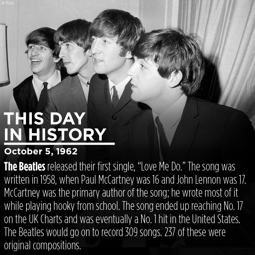 This Day in History: The Beatles released their first single, "Love Me ...