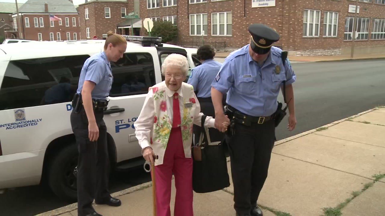 Girl Arrested Handcuffed Behind Back