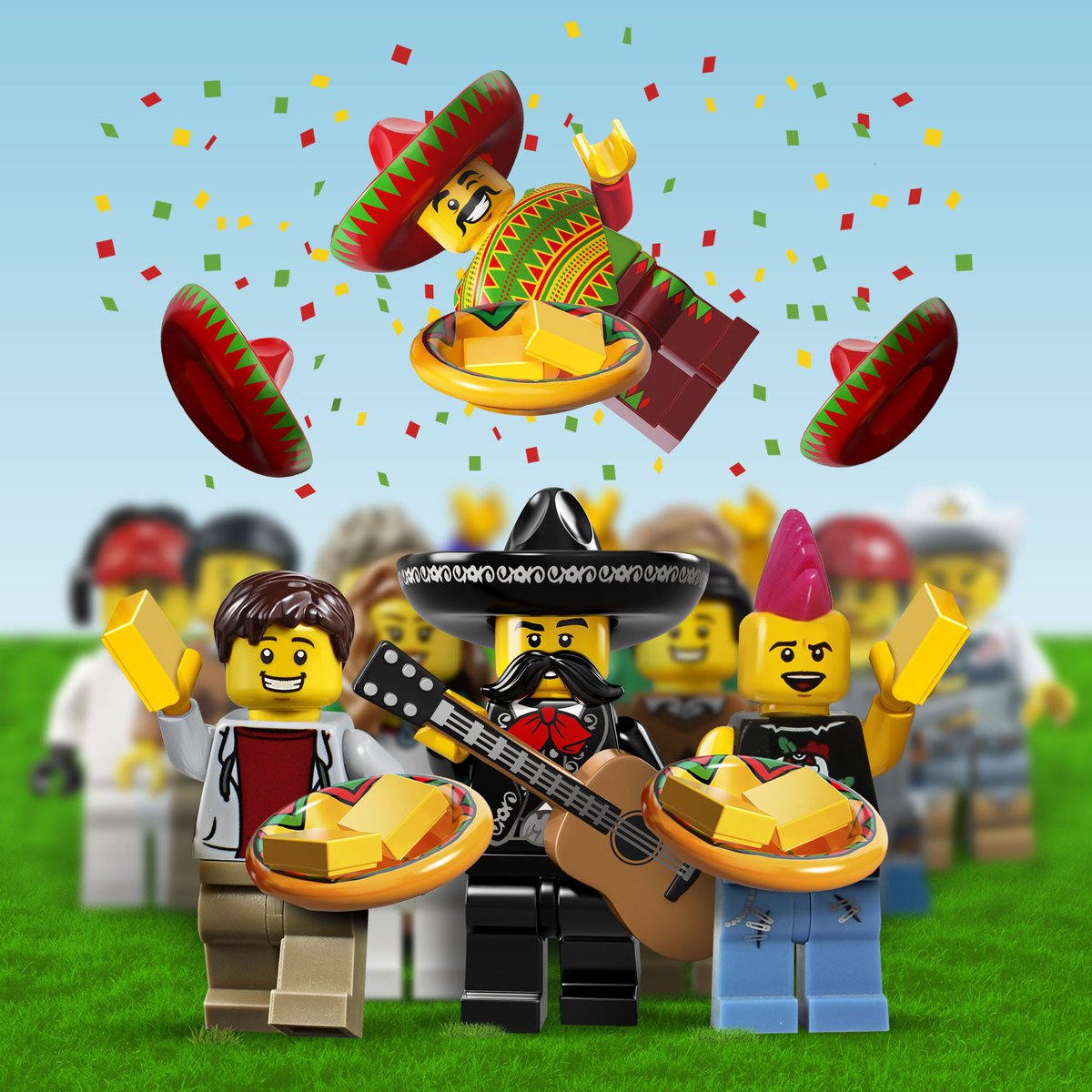 Lego Taco Tuesday Poster