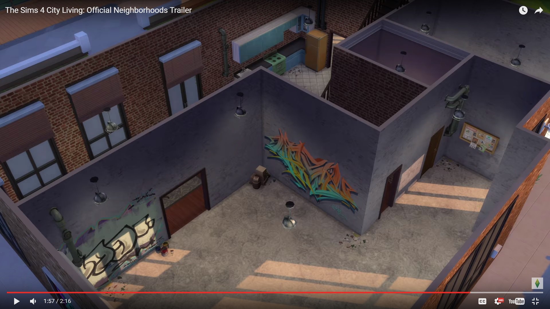 Buy and renovate a WAREHOUSE: CITY LIVING — The Sims Forums