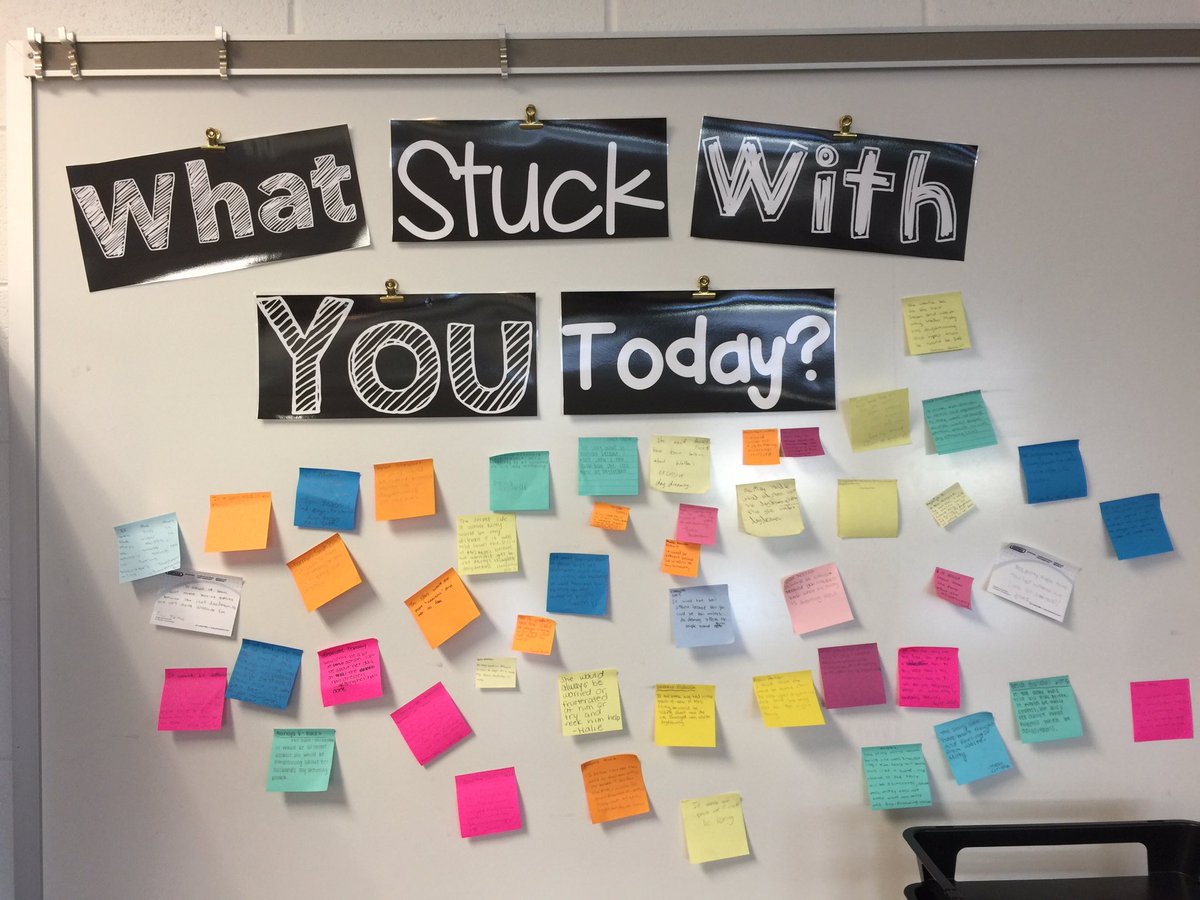 Miriam GuerreroCheuk on Twitter: "What Stuck with you today? @jch #ic…