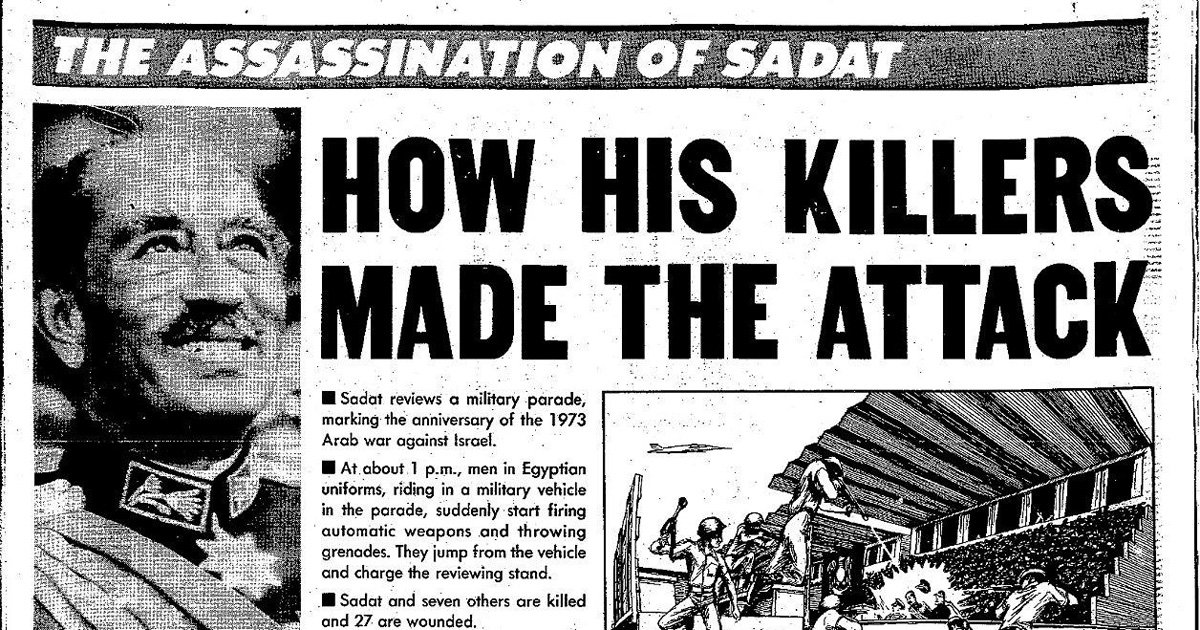 The assassination of Anwar Sadat. ChronicleVault via TimothyORourke ...