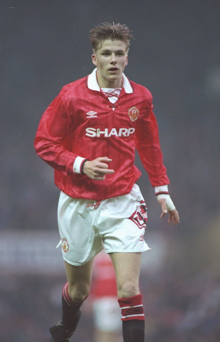 David Beckham made his ManUtd debut OnThisDay in 1992 ? | UEFA Europa ...